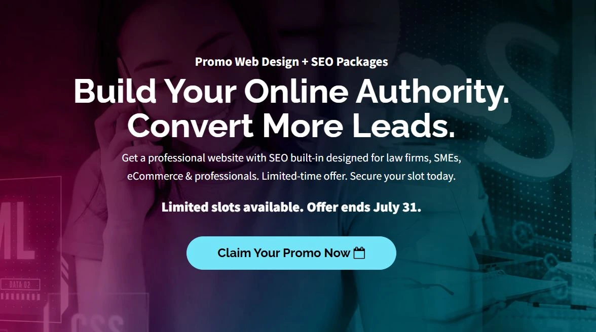 2025 Best Promo Web Design + SEO for Businesses & Law Firms | Cliff ...